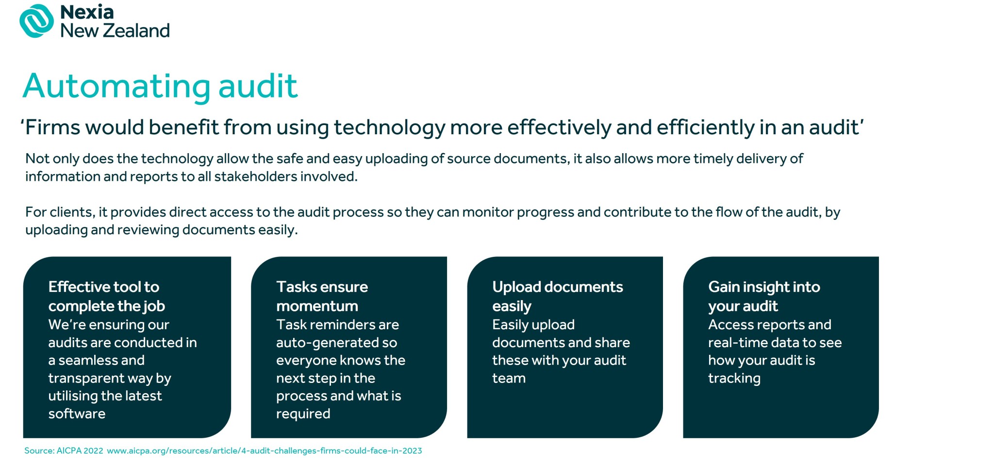 Ensuring an exceptional audit experience - Nexia NZ