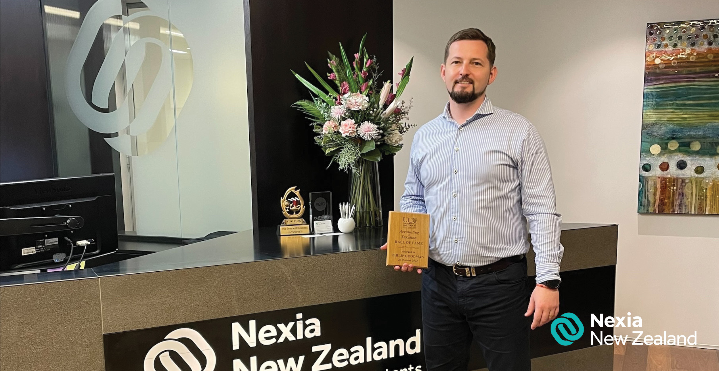 Philip Goodman receives ‘Hall of Fame’ award - Nexia NZ